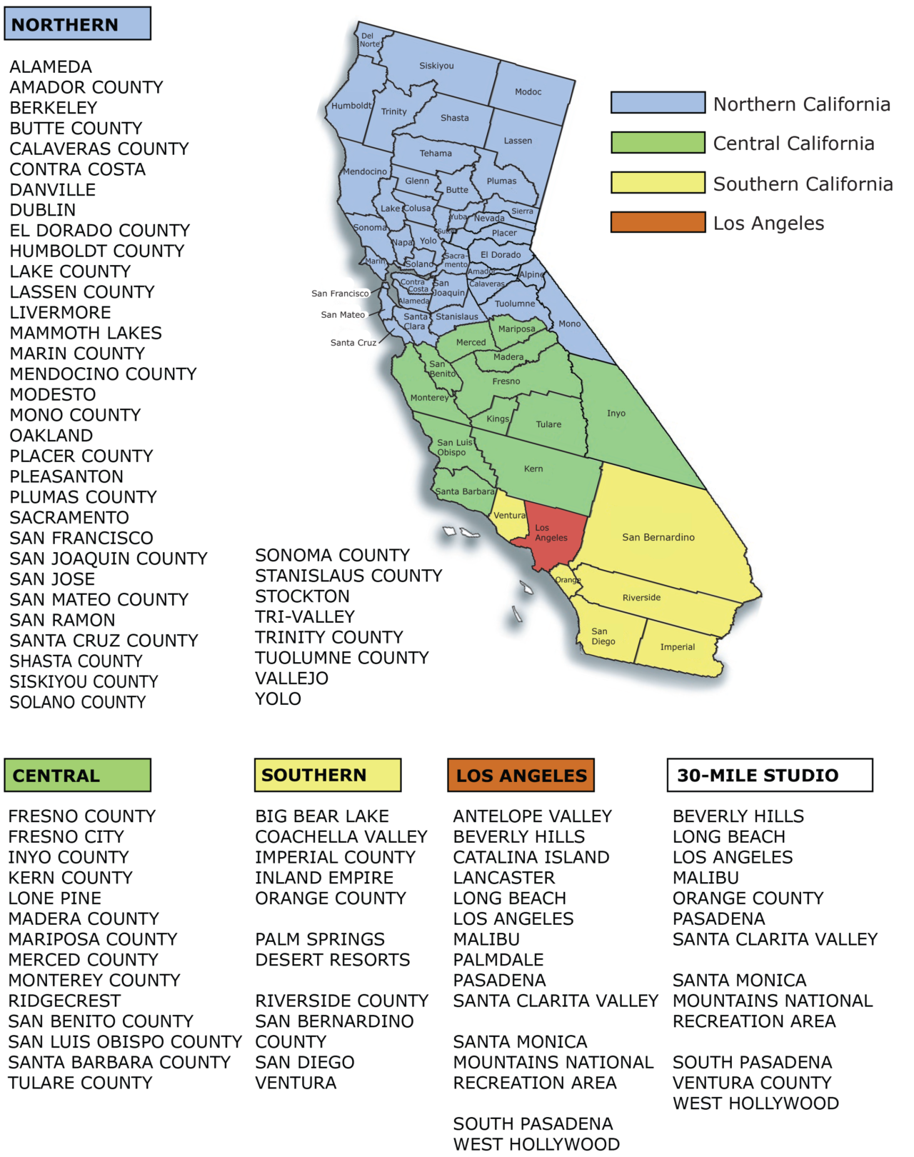 Locations to CinemaScout | California Film Commission